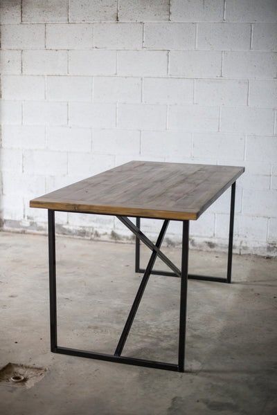 Table | Steel X-Base Table - Sons of Sawdust
